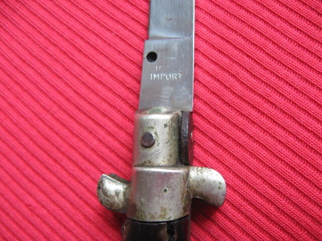 Vintage Italian "INOX IMPORT" 1960's Transitional 9" Horn Stiletto ...