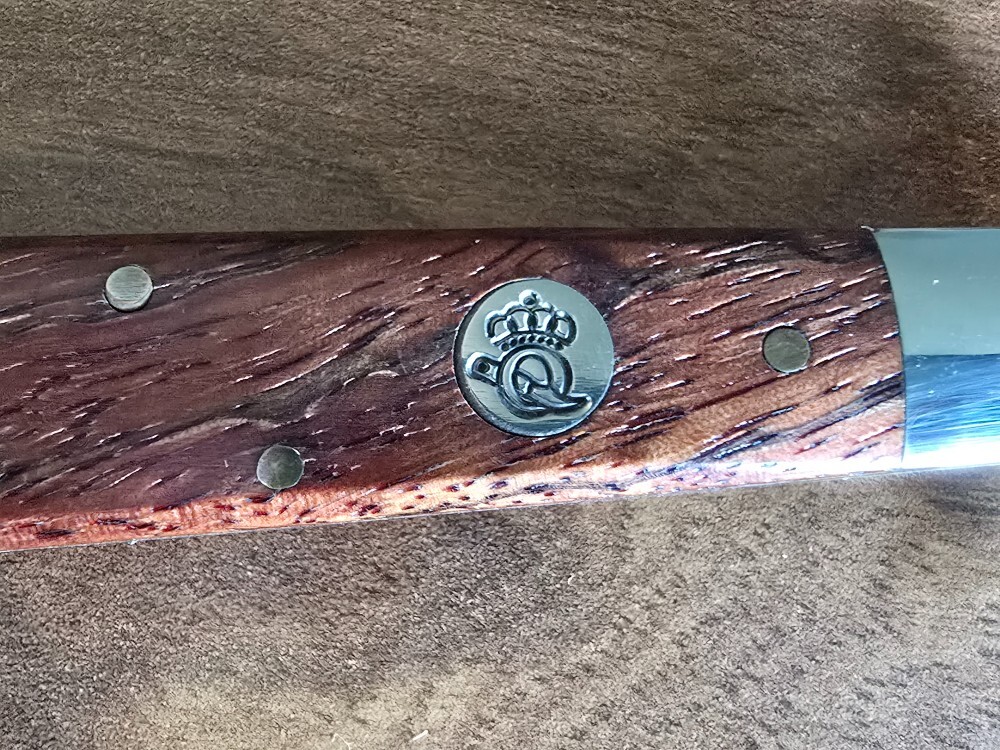Queen Cutlery #1LCZ – Curly Zebra African Hardwood Swing-Guard Lockback ...