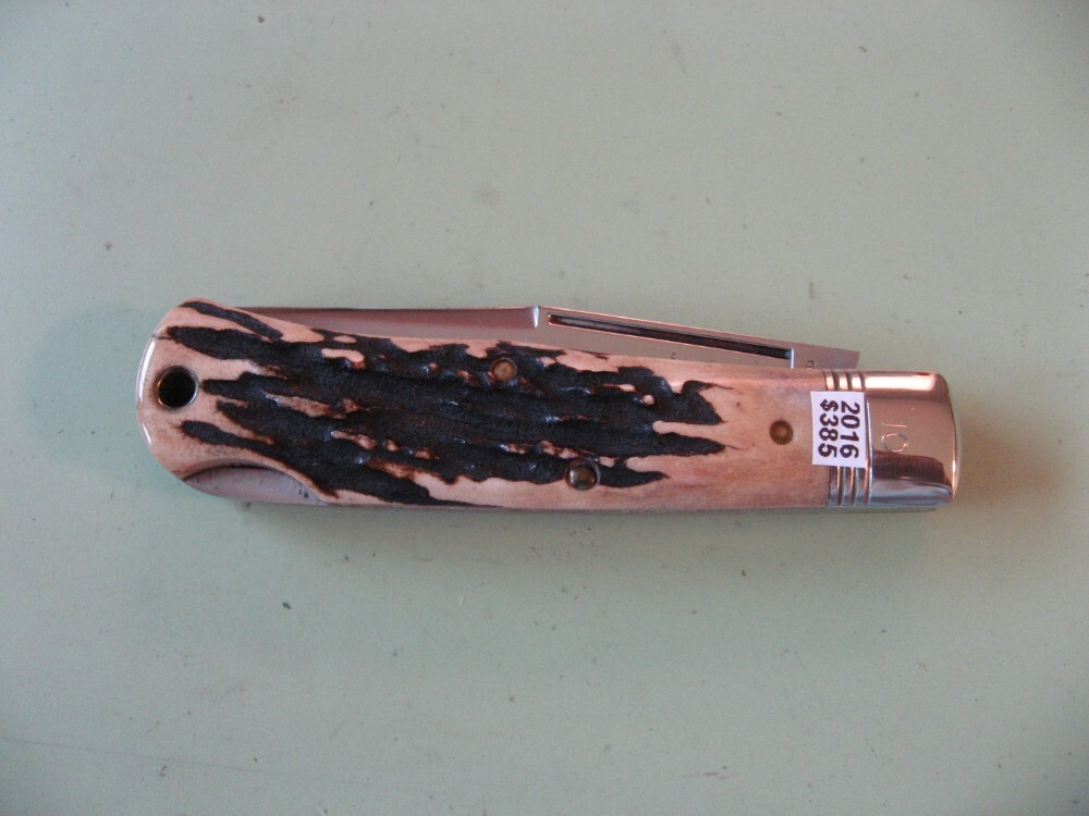 GREAT EASTERN NORTHFIELD 72116LB CODY SCOUT LOCKBACK NATURAL STAG