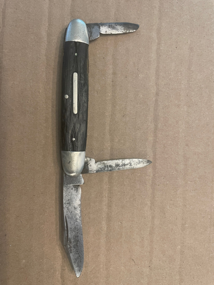 Holley Three Blade Jack Knife est. 1880-1900 Production