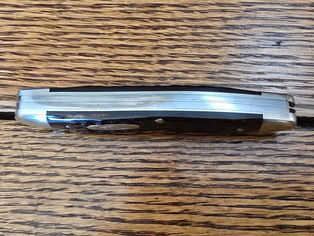 Vintage Case XX USA 64047 P 5 Dots 1975 4 Blade Stockman Knife Deep ...