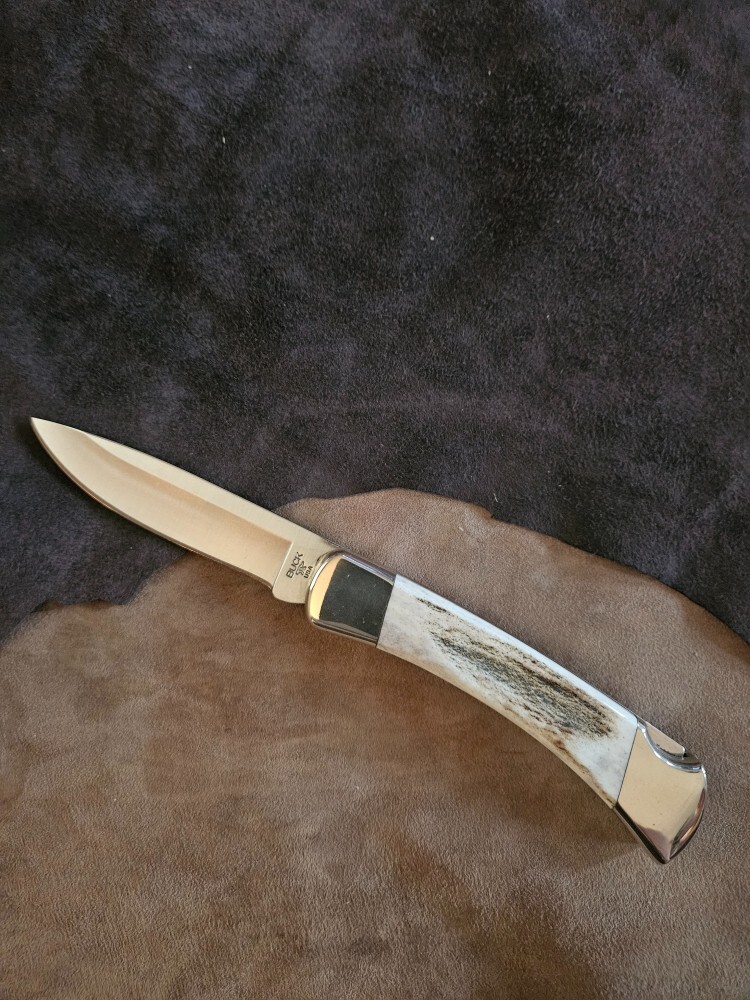 Buck 110 Elk Antler