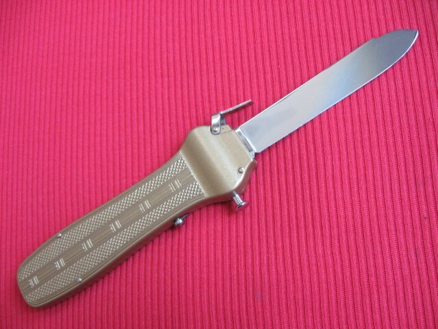 Vintage Robert KLAAS Front Opener Solingen Germany Kissing Crane OTF ...