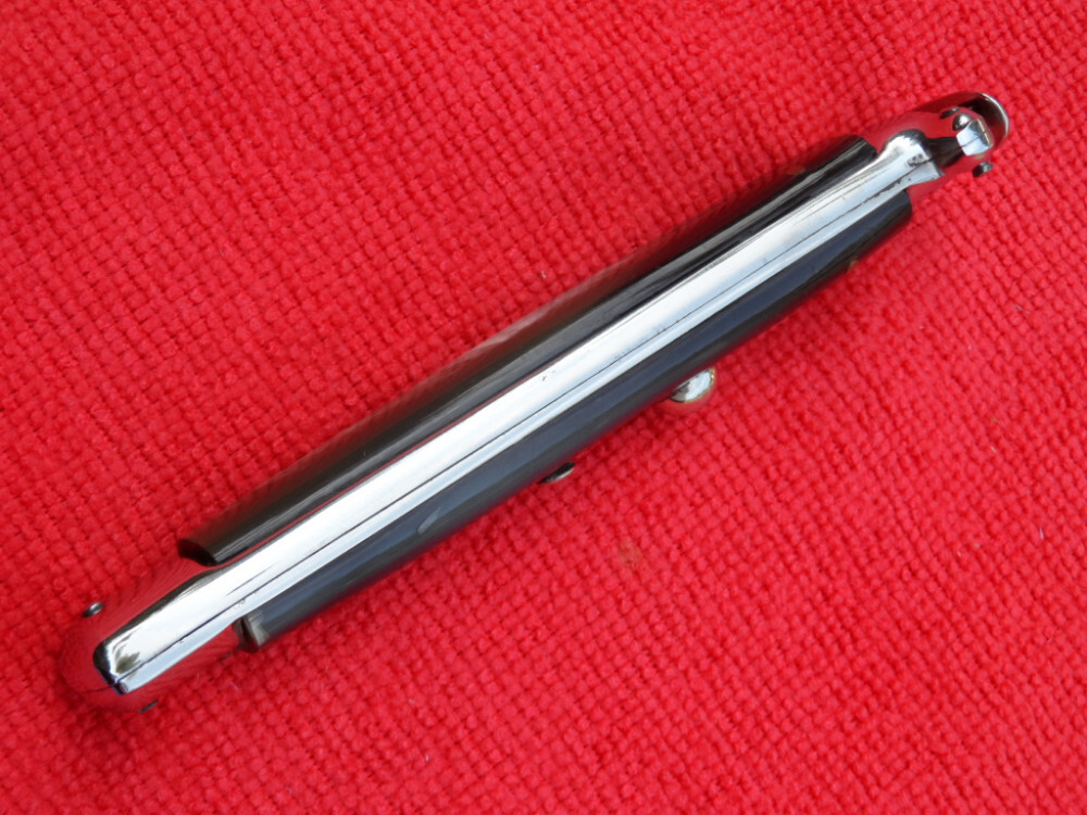 Rare 1960's Italian Trap door OTF Automatic switchblade Brazilian horn ...
