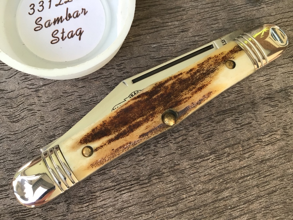 Great Eastern Cutlery 331220 Northfield Conductor Sambar Stag