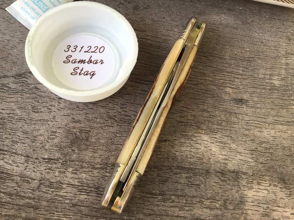 Great Eastern Cutlery 331220 Northfield Conductor Sambar Stag