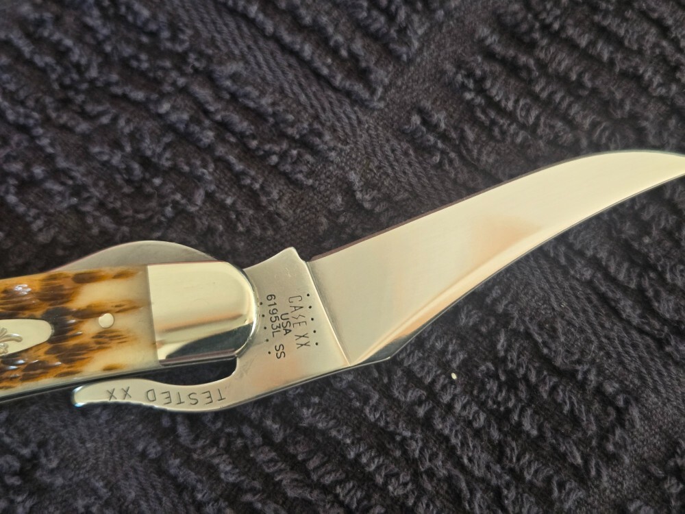 CASE RUSSLOCK AMBER BONE