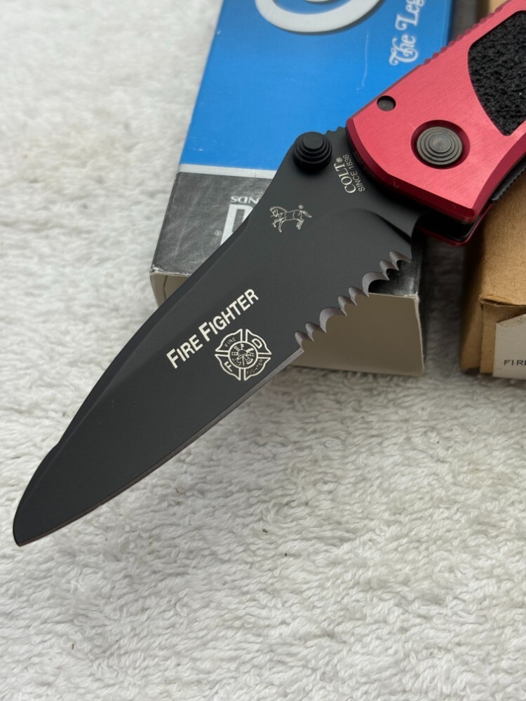 Colt Fire Fighter / Police Rescue Knife By United Cutlery Brands ...