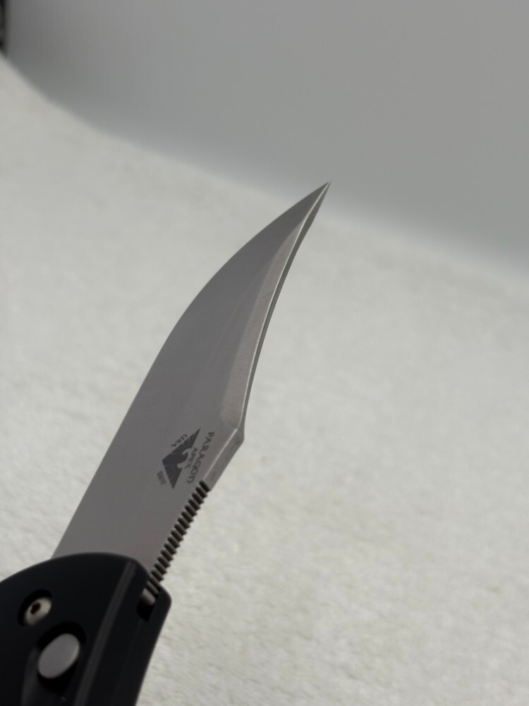 Paragon Apex Push Button Automatic Open Tactical Folding Pocket Knife ...