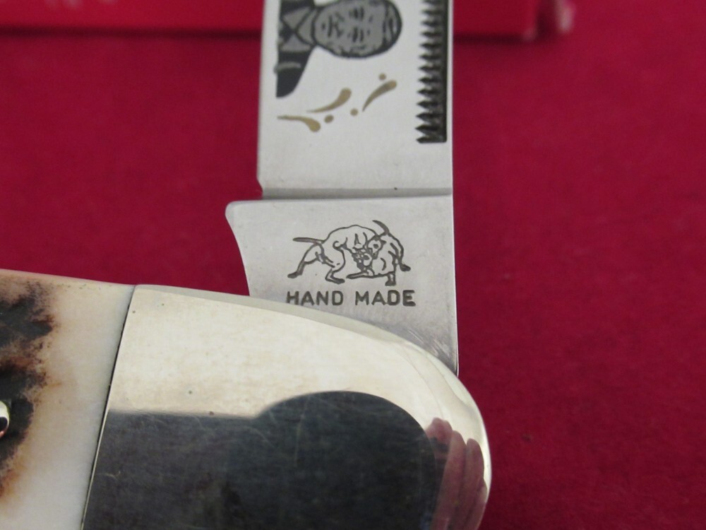Bulldog Anglo Saxon Stag Whittler Jim Parker