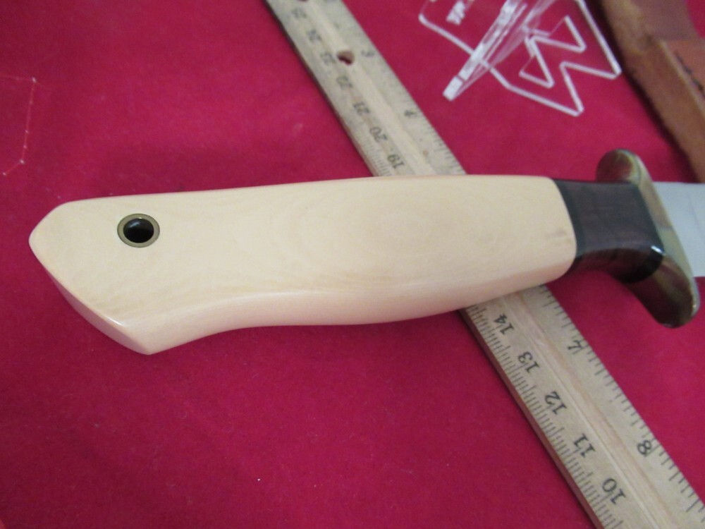 Bark River Ivory Micarta Fixed Blade
