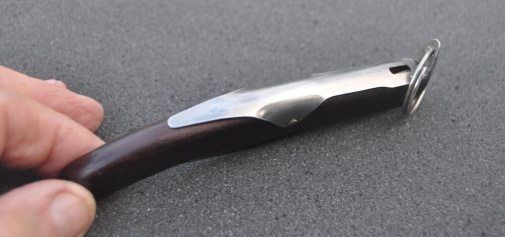 Okapi 3 Star 5 1/2" ClosFolder Wood Handle Ratchet Open Ring Pull To ...