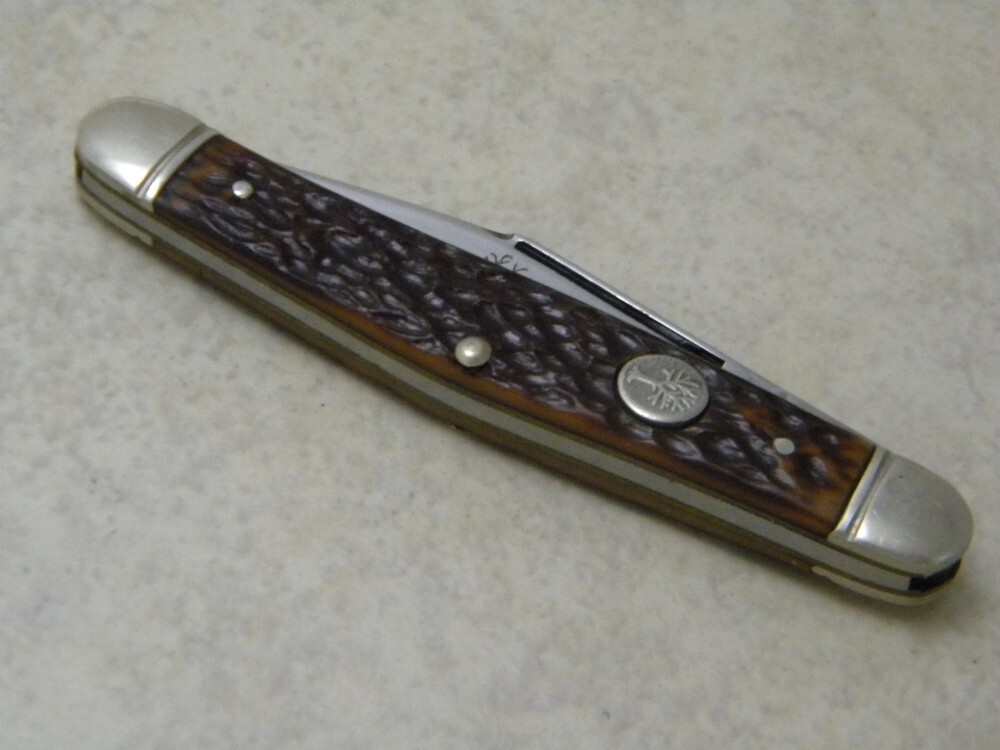 Boker Tree Brand USA 3588 Delrin 2 Blade Stockman Knife