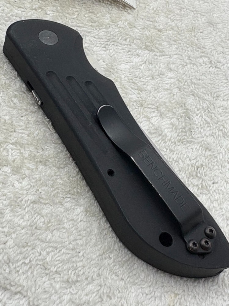 Benchmade 9100 Stryker Automatic Push Button Pocket Knife w Integrated ...