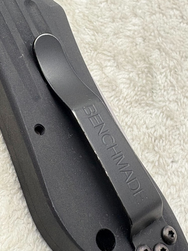 Benchmade 9100 Stryker Automatic Push Button Pocket Knife w Integrated ...