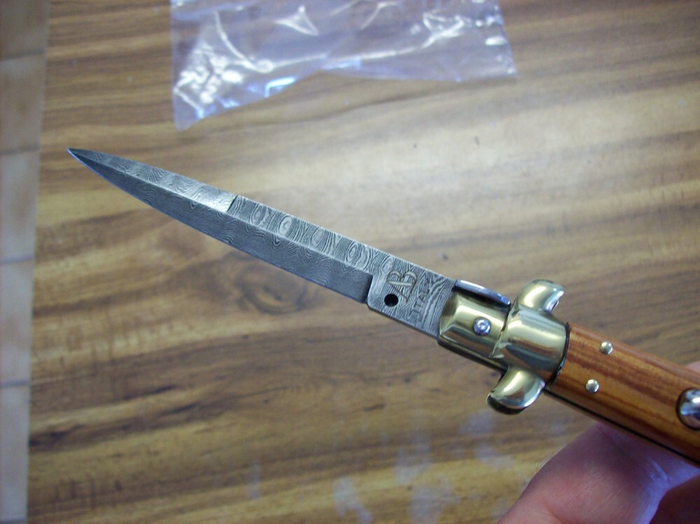 Armando Beltrame Italy 9 Incher Scarce Damascus Bayo Fires Like a ...