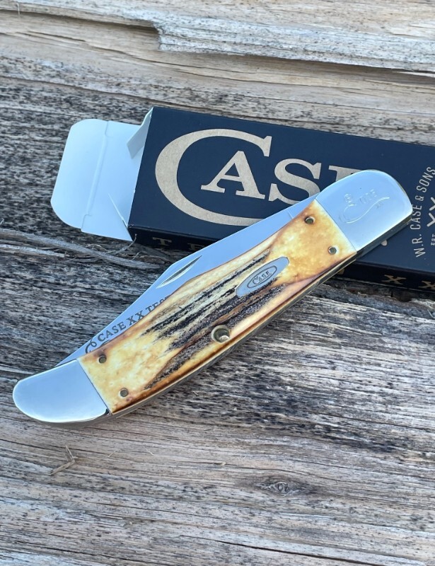 CASE XX ** 1989 CENTENNIAL STAG LARGE FOLDING HUNTER