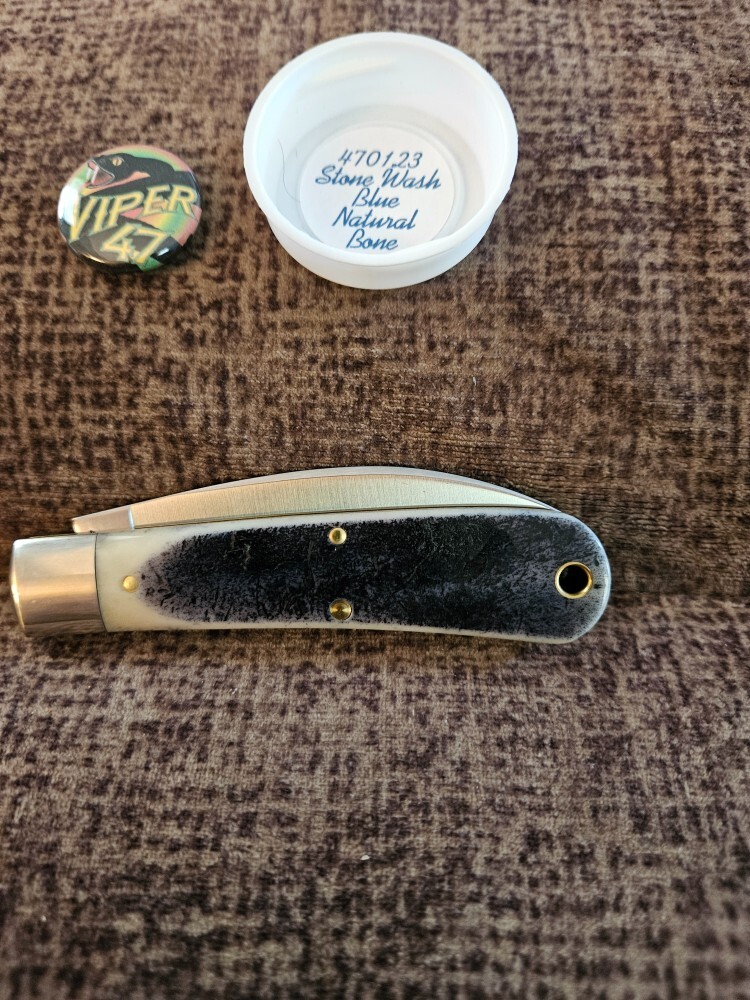 Gec 47 Stone Wash Blue Natural Bone