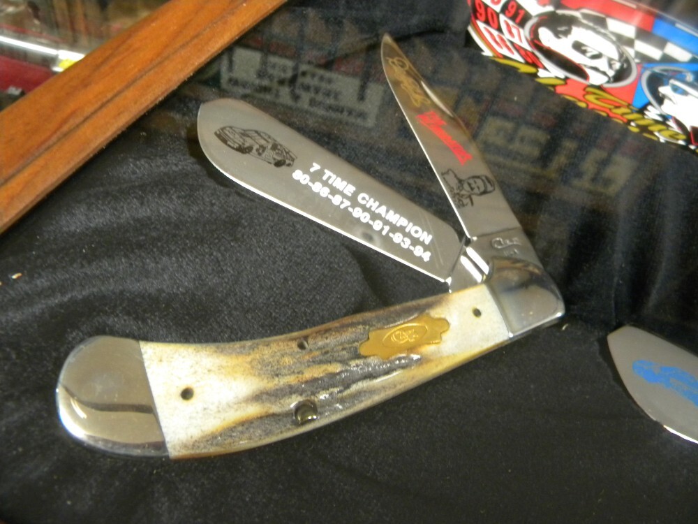 Case XX USA 5 Dot Stag Seven Time Champ The Intimidator/The King ...