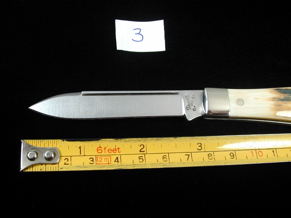 Titusville Cutlery Mammoth Bark Ivory Lexingtonian Coffin Jack Knife ...