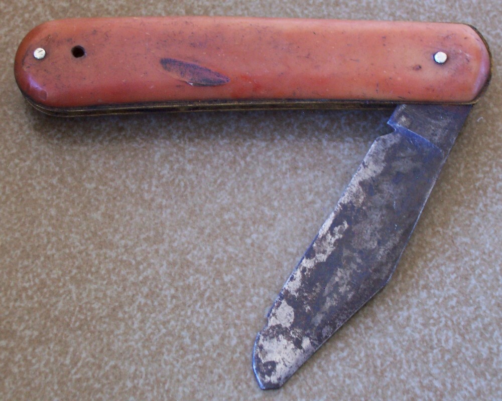 SHUR-SNAP Switchblade knife 4 1/16" for parts or repair