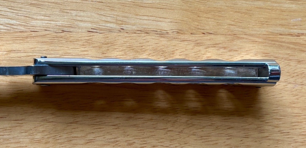 Small Parker Gypsy Balisong Butterfly Knife, Steel Handle, Japan, Unused