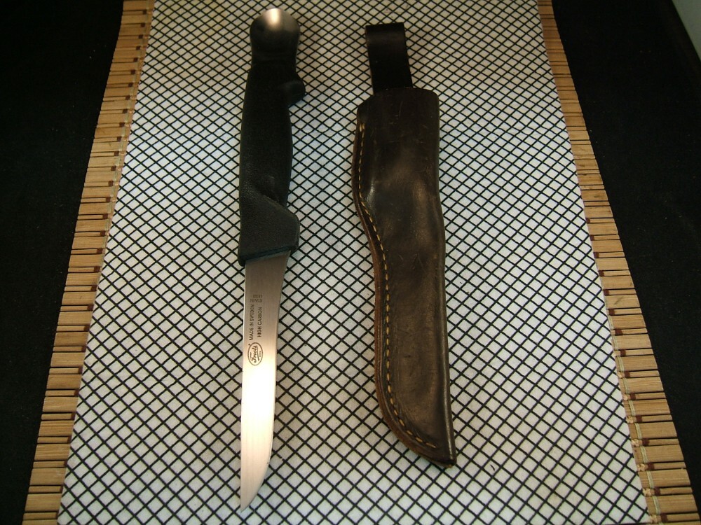 FROST MORA SWEDEN MADE RARE VINTAGE HIGH CARBON STAINLESS FISH FILET ...