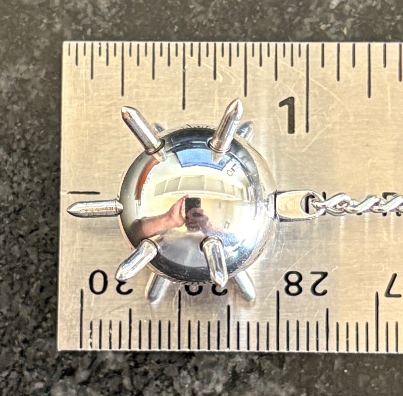 Custom Miniature Spiked Ball Mace, Unused