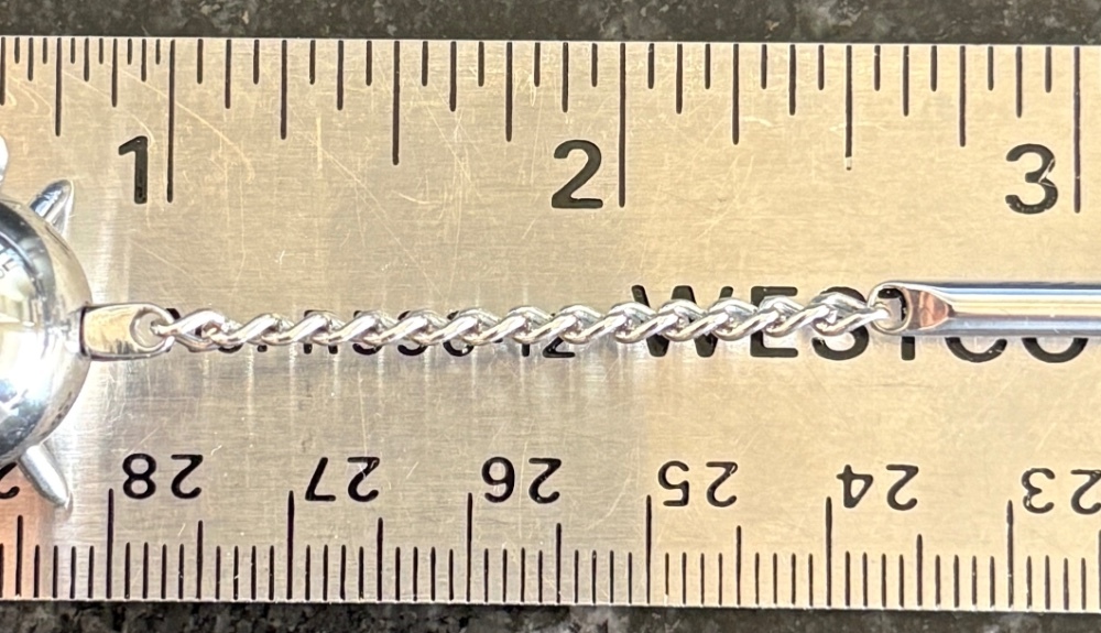 Custom Miniature Spiked Ball Mace, Unused