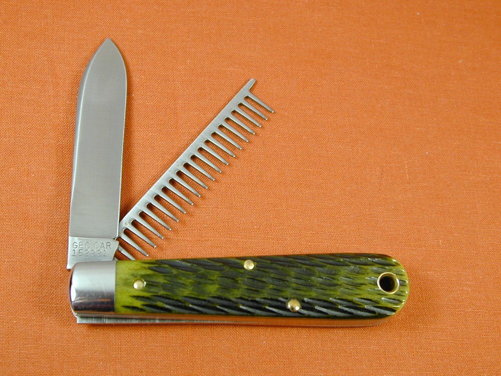 Great Eastern Cutlery GEC Spring Green Jigged Bone Urban Jack Knife 1 ...