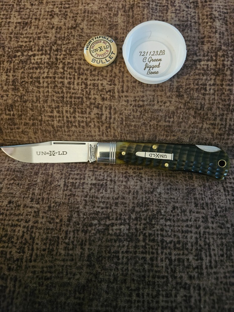 Gec 72 C Green Jigged Bone