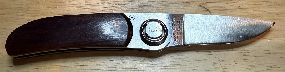 Gerber Paul Knife Model 2PW Vintage 1970s or early 1980s