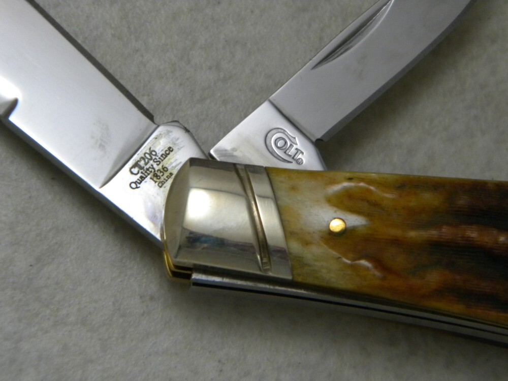 Colt CT 206 Stag Tear Drop Jack Knife New in Box