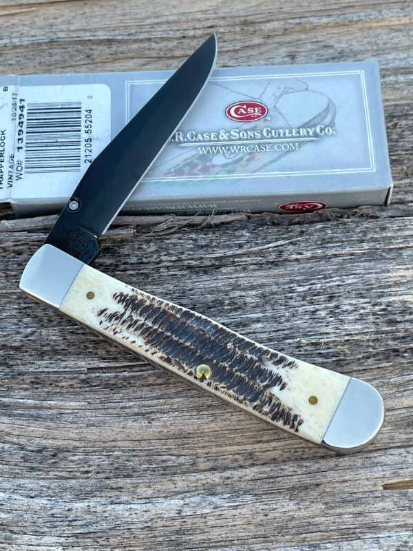 CASE XX ** 2017 VINTAGE PVD COATED TRAPPERLOCK