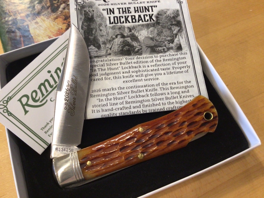 Great Eastern Cutlery R1342SB (GEC pattern 42) 2026 Remington Siver ...