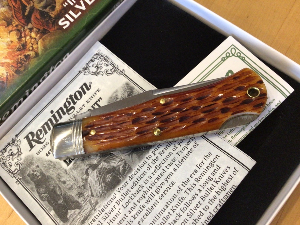 Great Eastern Cutlery R1342SB (GEC pattern 42) 2026 Remington Siver ...