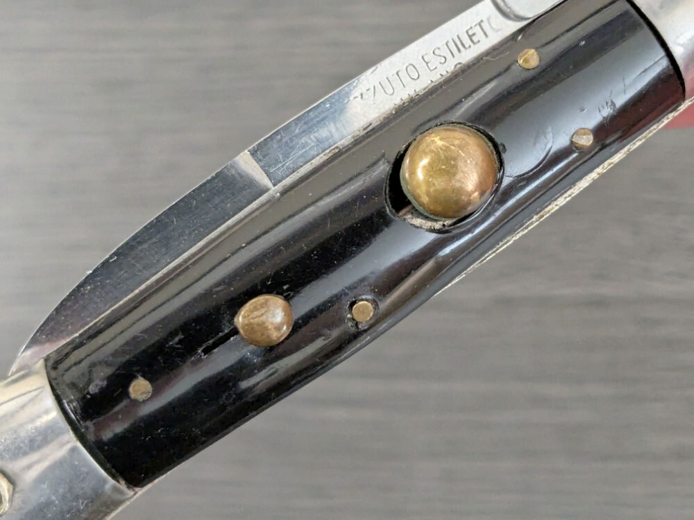 Vintage Rizzuto Estileto Milano 7" Switchblade Standard Guard