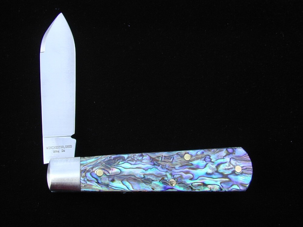 Beaver Falls Cutlery Co. Smooth LVS Abalone Jack Knife from Cooper ...