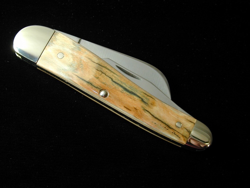 Titusville Cutlery Mammoth Ivory Bark Rooster Comb Farmer Knife Super ...