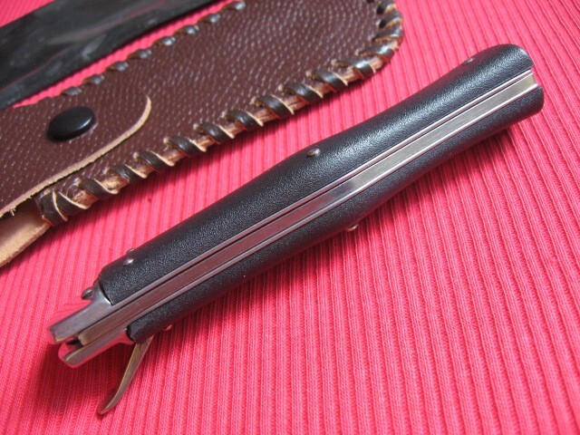 Early MIKOV Dagger Blade Switchblade Knife with Sheath