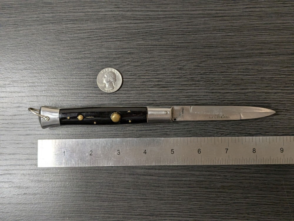 9" Rizzuto Estileto Automatic Knife