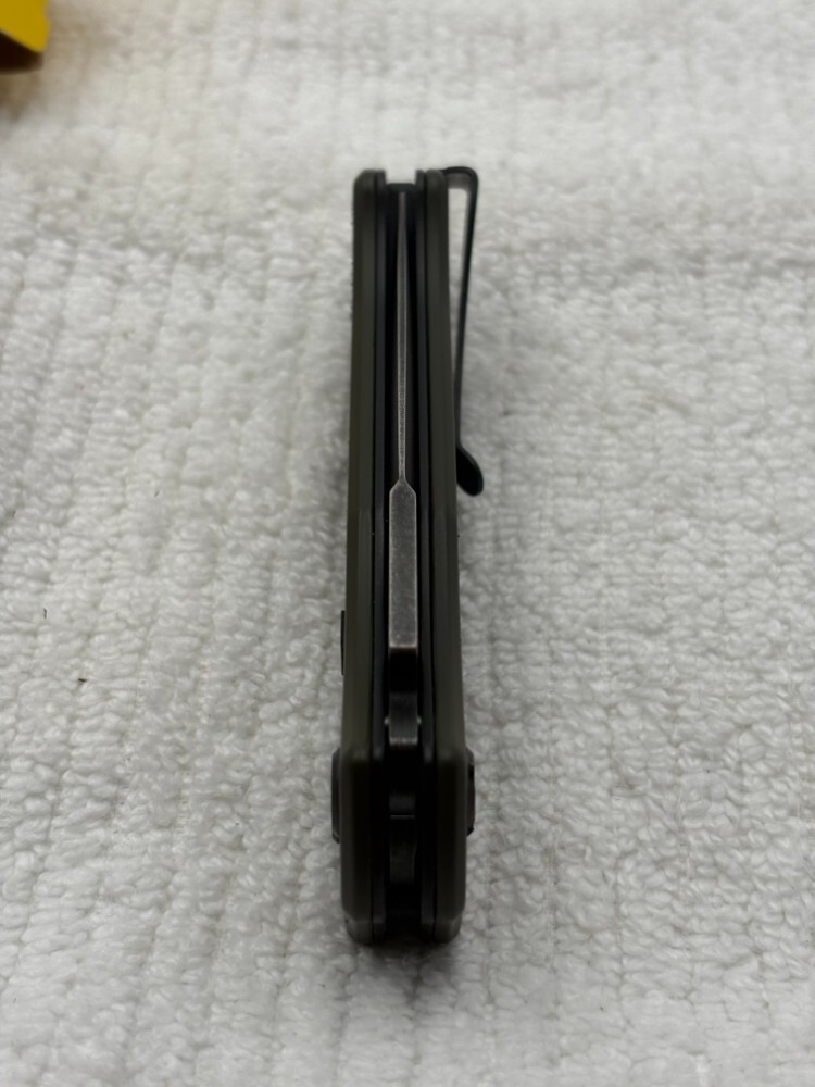 Buck Impact Push Button Auto Knife 0898GRS Sliding Safety Lock New In ...