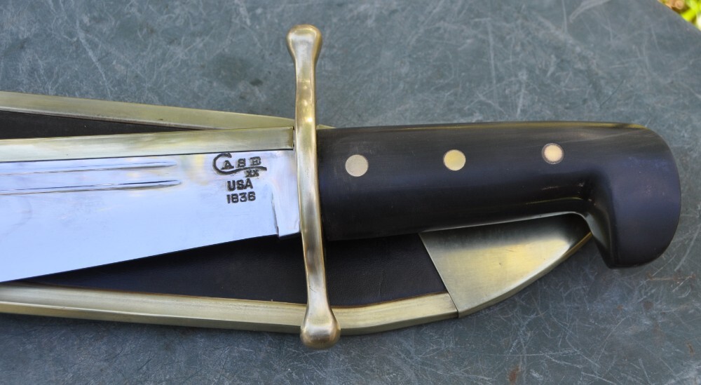 Case XX USA 1836 Davie Crocket Mint Stars On Back Of Guard With Correct ...