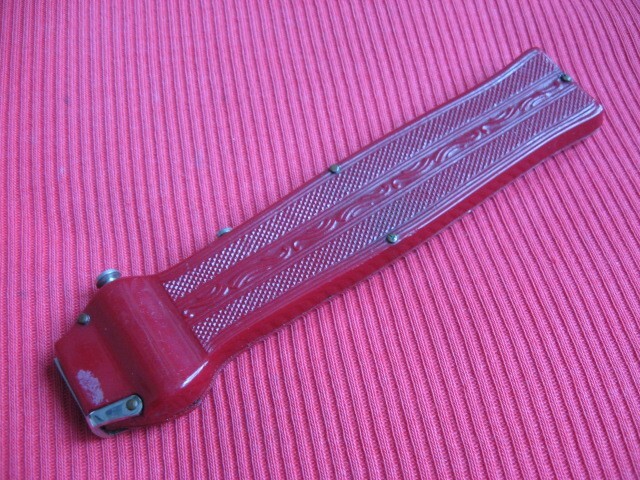 Vintage BONSA Solingen Germany Trap Door OTF Switchblade Knife