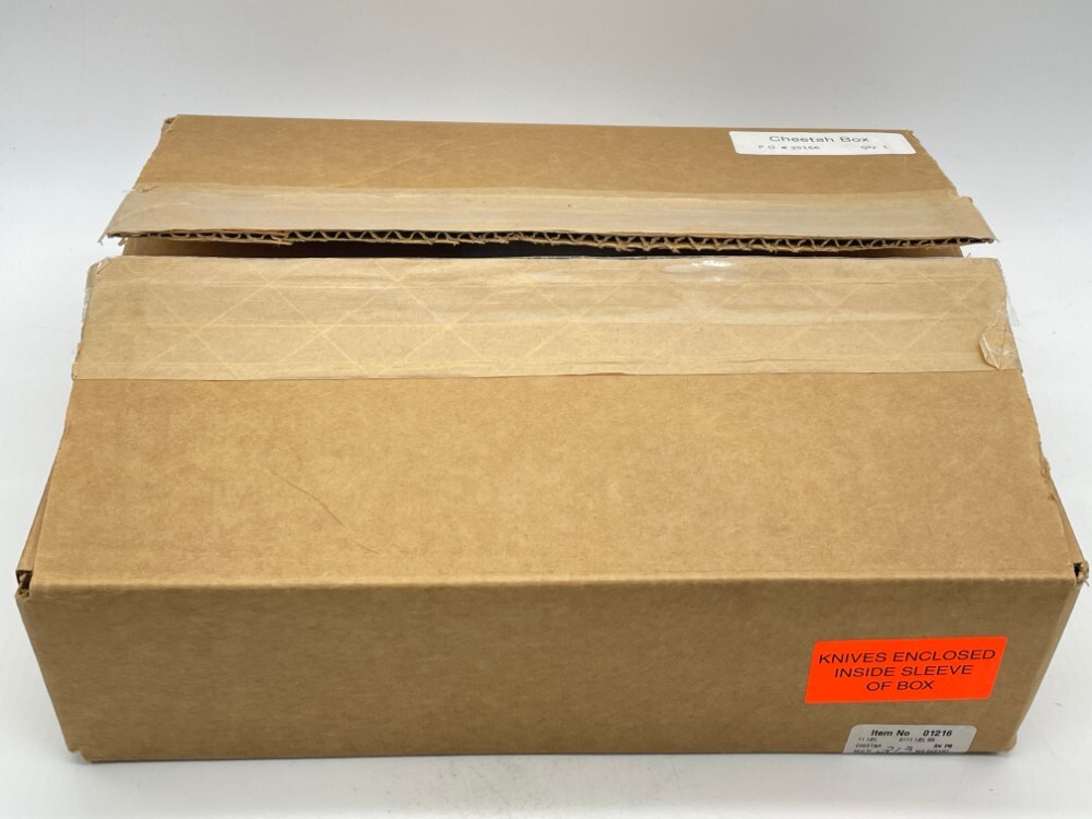 2002 W.R. CASE & SONS (CASE XX) Ltd. Ed. Cheetah Set of 3 (1/500) w ...
