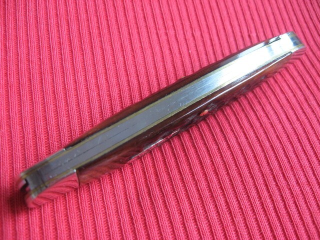 Vintage Italian Pick bone Knife GESCO Two Blade "Premier K5 ITALY" Pick ...