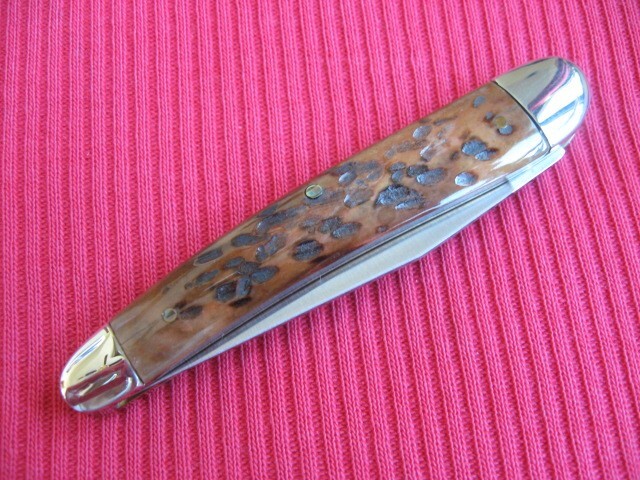 Vintage Italian Pick Bone Pocket Knife ITALY - New Old Stock