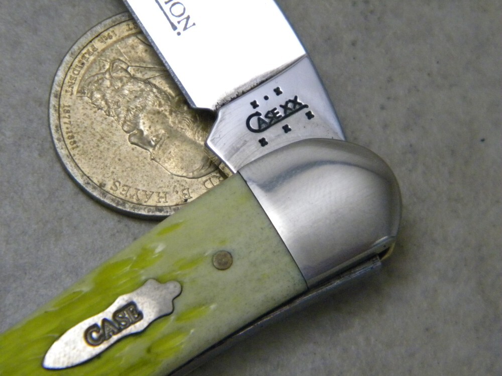 Case XX USA 2004 Key Lime Bone 6355WH Wharncliff Whittler Knife
