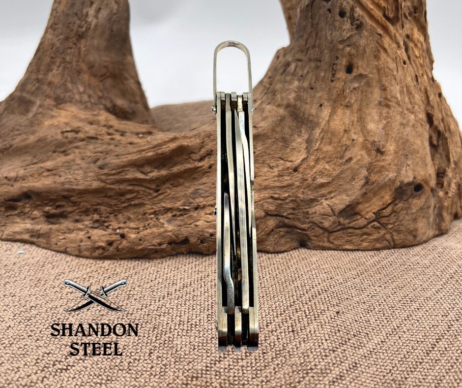 Marbles US GI Utility Scout Stainless Pocket Knife Steel Handle with ...