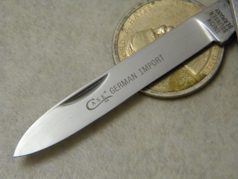 Case XX Inox Solingen Germany Import Metal Gentlemen's Knife